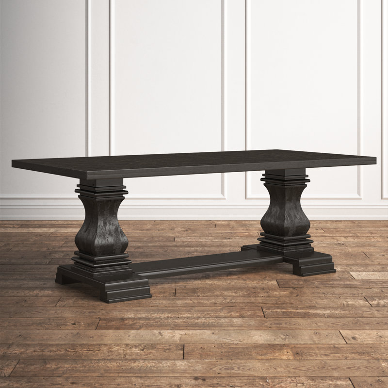 Kelly Clarkson Home Javert 42 Trestle Dining Table Wayfair